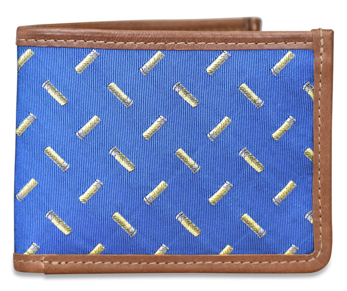 Shotgun Shells: Billfold Wallet - Blue | Wallets – Collared Greens