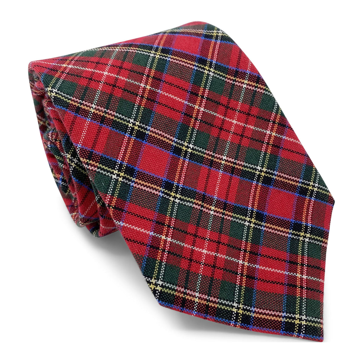 Prince of Wales: Tie - Red/Green – Collared Greens
